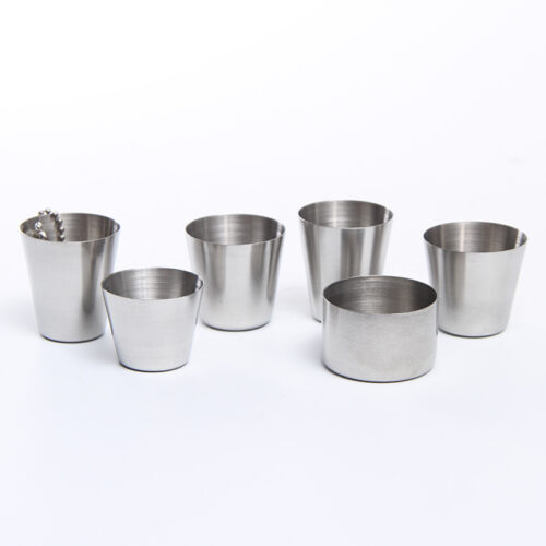 Stainless Steel Small Ramekin Dipping Sauce Cup 30ml Wine Glass