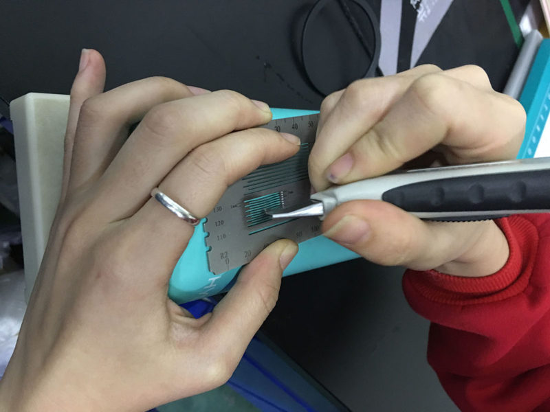 Bottle Spray Painting & Powder Coating Layer Adhesion Fastness Test