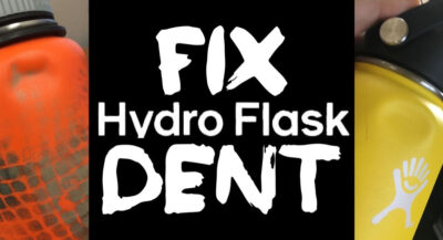 How to Get a Dent out of Hydro Flask Vacuum Insulated Bottle Tumblers