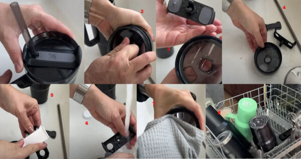 How To Clean Bad Smells And Mold From Stanley 40oz Tumbler Cup